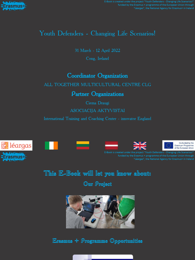 Youth Defenders - Changing Life Scenarios! | PDF | Learning | Experience