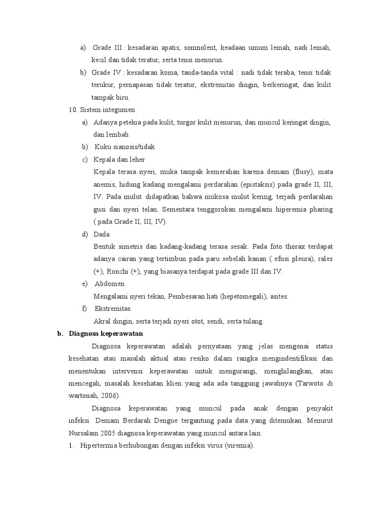 Diagnosa dan Intervensi DBD Anak | PDF | Sains & Matematika