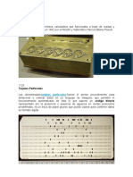 Historia de las tarjetas perforadas | PDF | Disco flexible ...