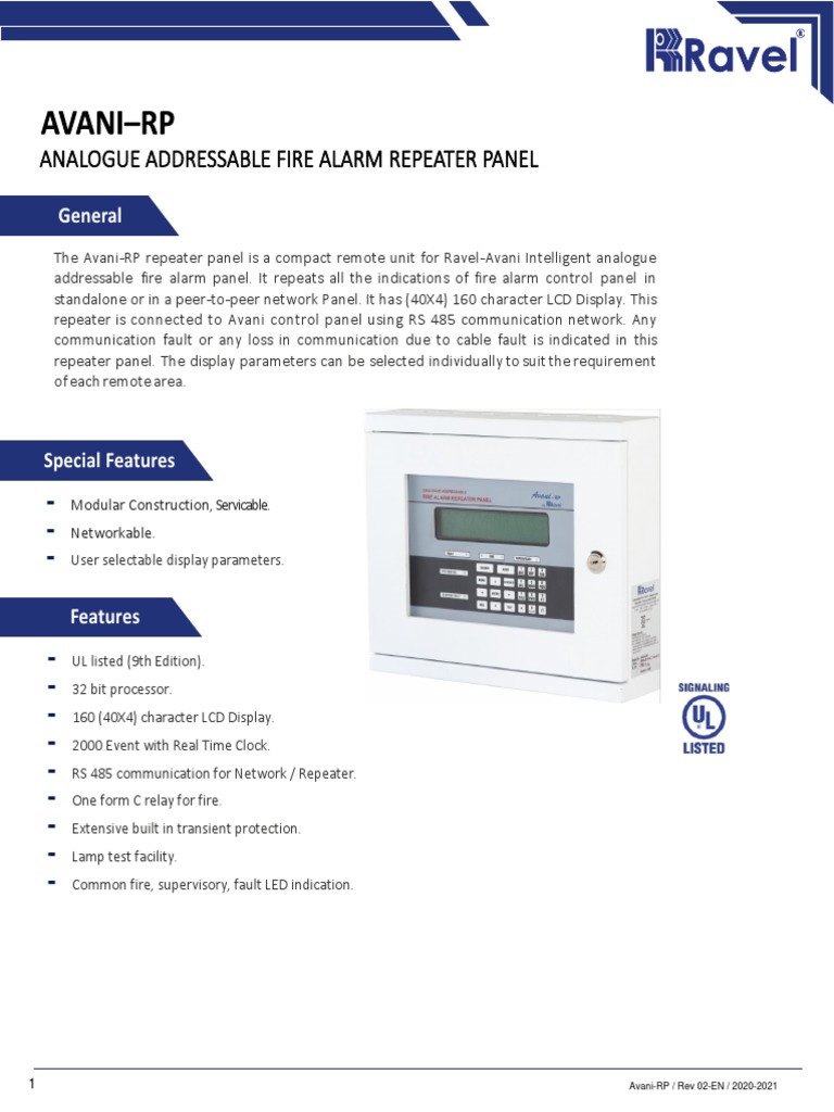 Avani-RP-REV-02-EN-1 | PDF | Relay | Computer Network
