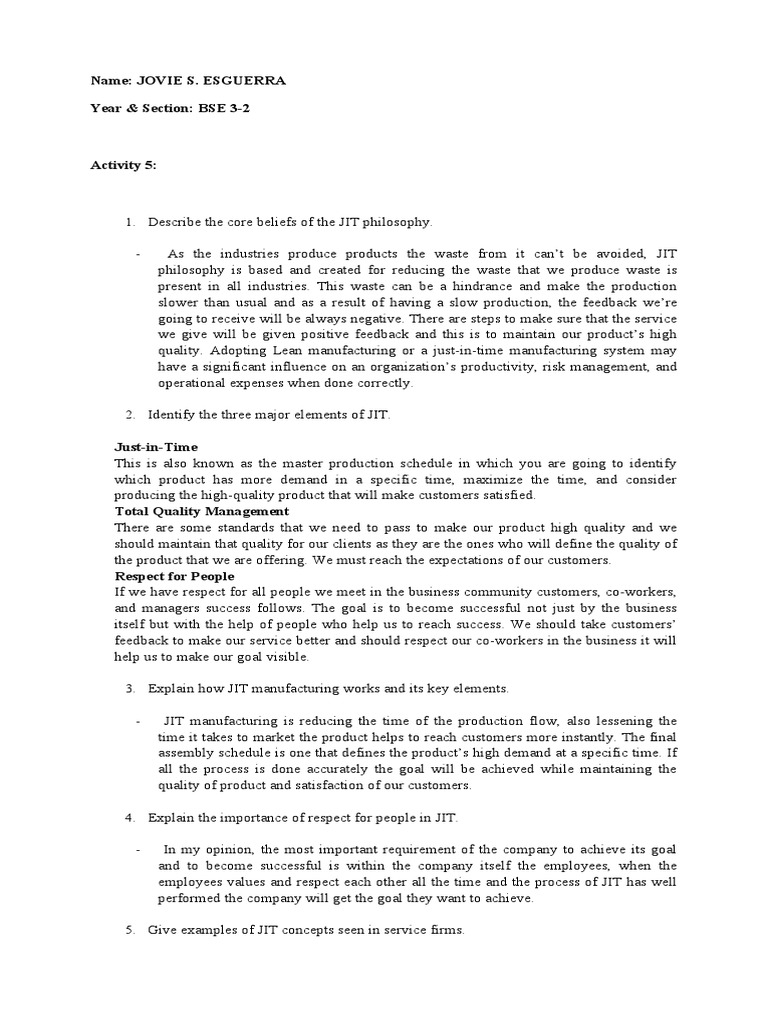 Franchising Activities All | PDF | Forecasting | Lean Manufacturing