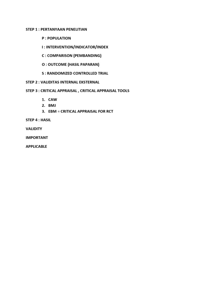 Step Analisis Jurnal Pdf