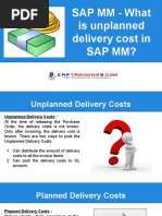 SAP MM Movement Types Overview | PDF