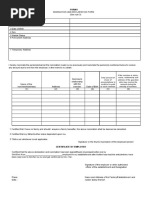 How To Fill Gratuity Form F | PDF | Gratuity | Government