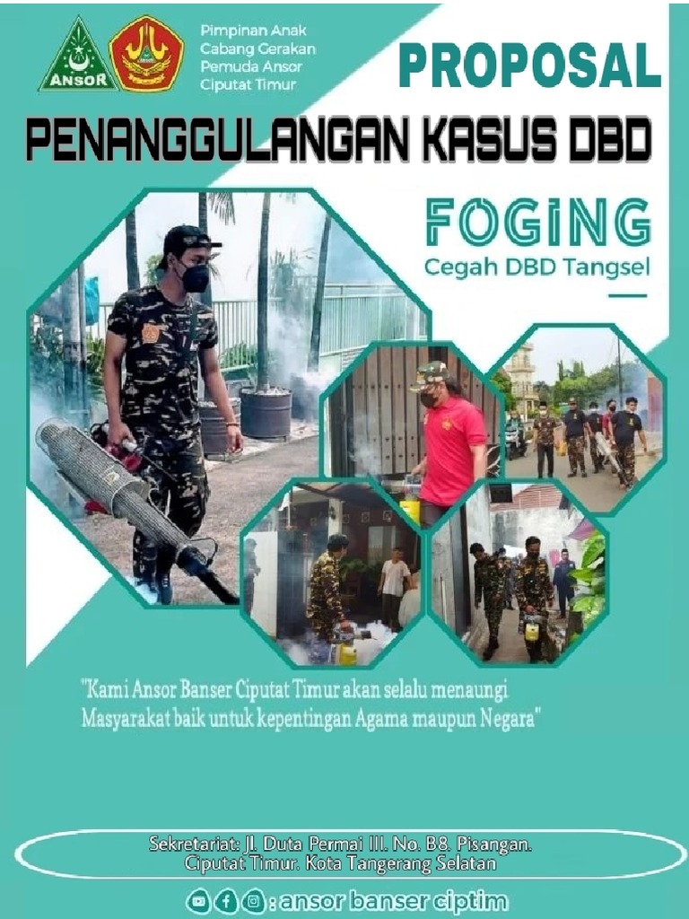 Proposal Fogging Ansor Ciptim | PDF