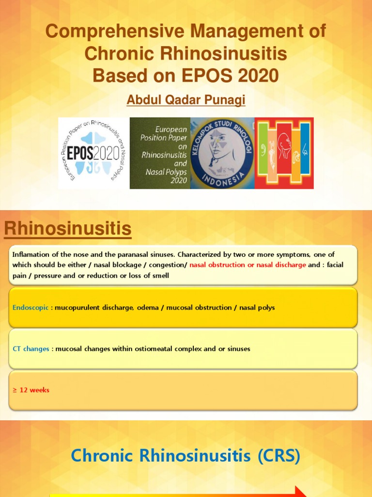A Comprehensive Review of Chronic Rhinosinusitis Management Based on ...