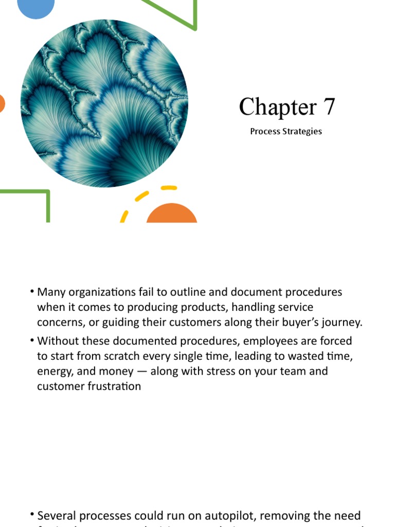 Chapter 7 - Process Strategy | PDF | Business Process | Economies