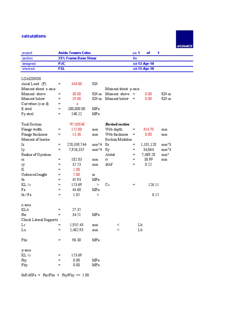 ASD-Design of Steel Beam | Download Free PDF | Beam (Structure ...