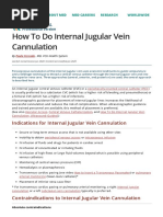 External Vs Internal Jugular Vein | PDF | Vein | Human Anatomy