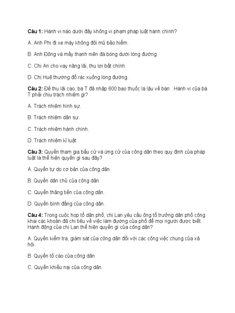 Đề cương ôn tập GDCD 9 HK2 | PDF