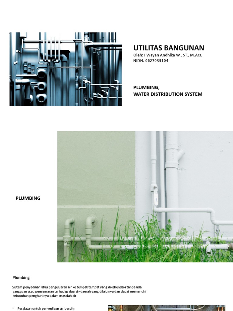 #2 UTILITAS - Plumbing & Water System (Wayan Andhika) | PDF