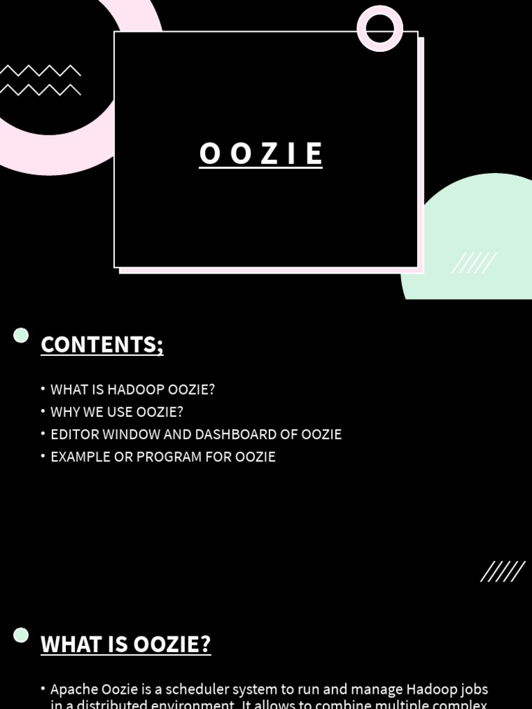 Understanding Apache Oozie in Hadoop | PDF