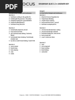 Focus 4 Unit 6 Test for Group A | PDF