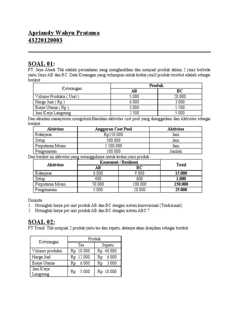 Kuis Akmen 09 2022 | PDF