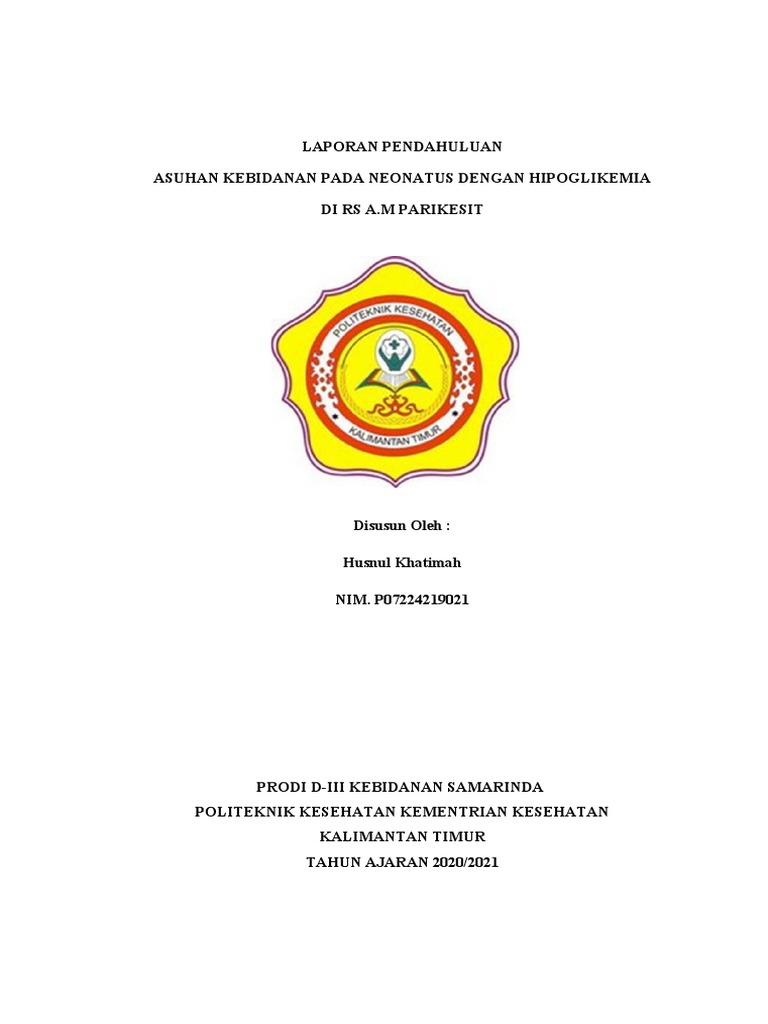 (LP Hipoglikemia) Husnul | PDF