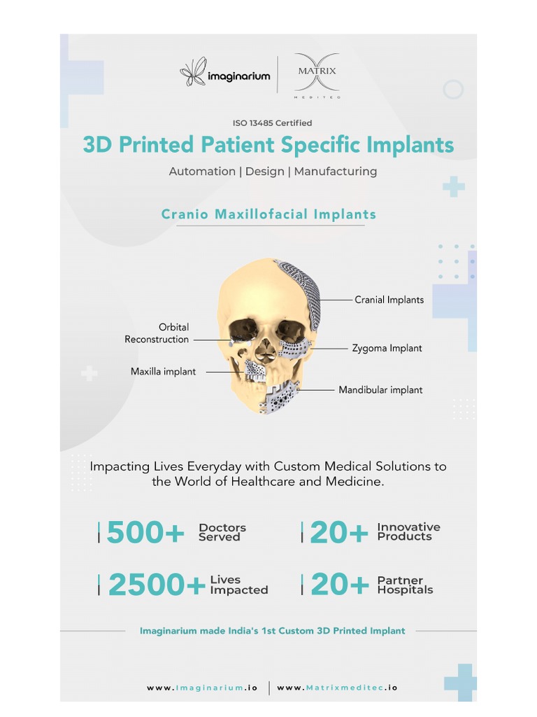 3D Printed MATRIX MEDITEC Ortho Implants | PDF