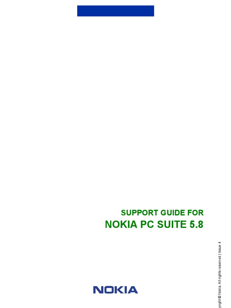 Nokia Support Guide PC Suite 5.8 | PDF | Personal Computers | Icon ...