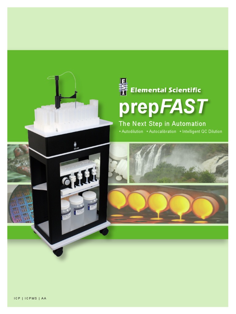 Prepfast: Elemental Scientific | Download Free PDF | Automation | Syringe