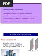 Electric Potential and Capacitance All Derivations | PDF | Capacitor | Capacitance