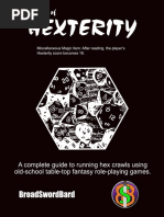 Hex Crawl Worksheet Template | PDF | Dungeons & Dragons | Leisure