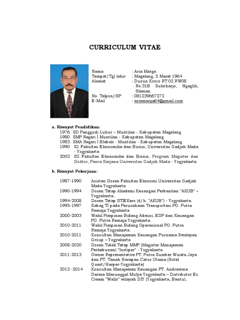 Berkas CV | PDF