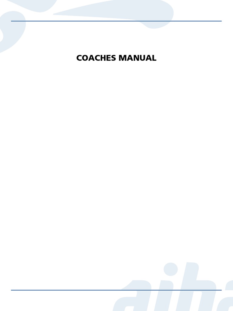 AIBA Boxing Coaches Manual | PDF | Physical Fitness | Strength Training