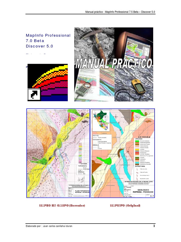 Manual Practico de MapInfo V 7 | PDF | Sistema de información ...