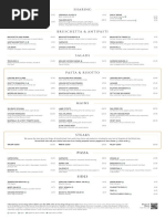 Cipriani London Menu Overview 2025 | PDF | Restaurants | Menu