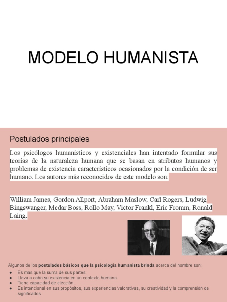 El modelo humanista en psicología: principios fundamentales ...