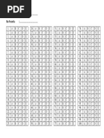 Shading Answers Sheet-100 | PDF | Tests | Standardized Tests