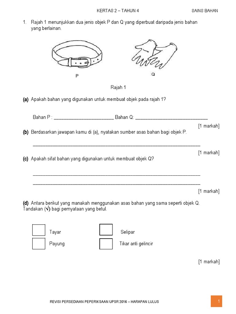 Latih Tubi Tahun 4 | PDF