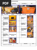 Genie 25S 35S Inspection Checklist | PDF