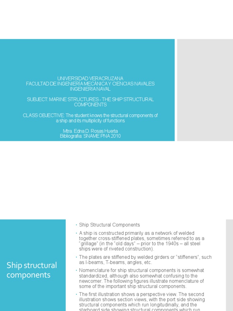 Ship Structural Components | PDF | Deck (Ship) | Hull (Watercraft)