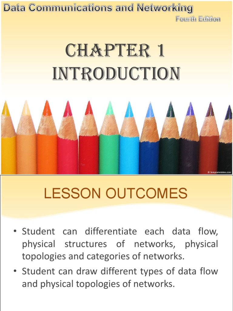 (Latest) ITT300 - Chapter 1 | PDF | Network Topology | Computer Network