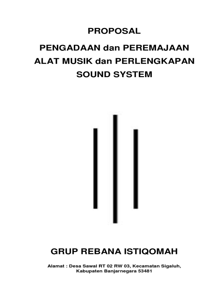 Proposal Rebana | PDF