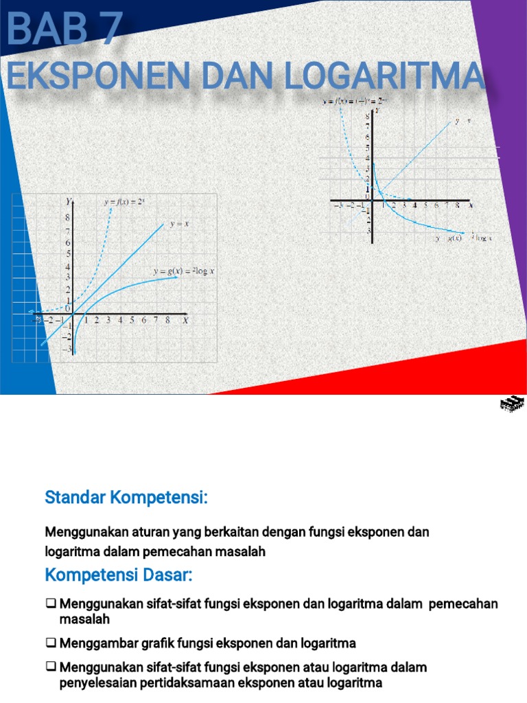 Bab 7 Eksponen Dan Logaritma - Matematika SMA Kelas XII (WWW - Defantri.com) | PDF | Sains ...