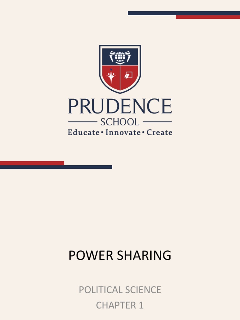 CH - 1 Power Sharing | PDF | Sri Lanka | Belgium