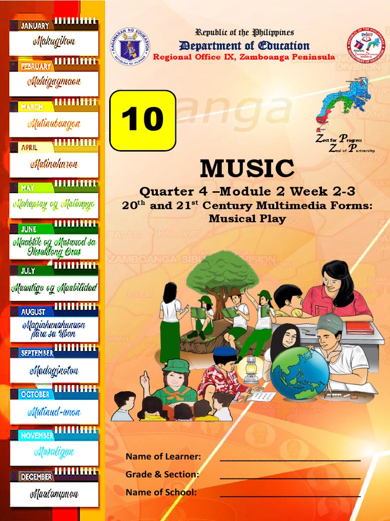 Grade 10 MUSIC Q4 Module 2 Week 2 3 | PDF | Musical Theatre ...
