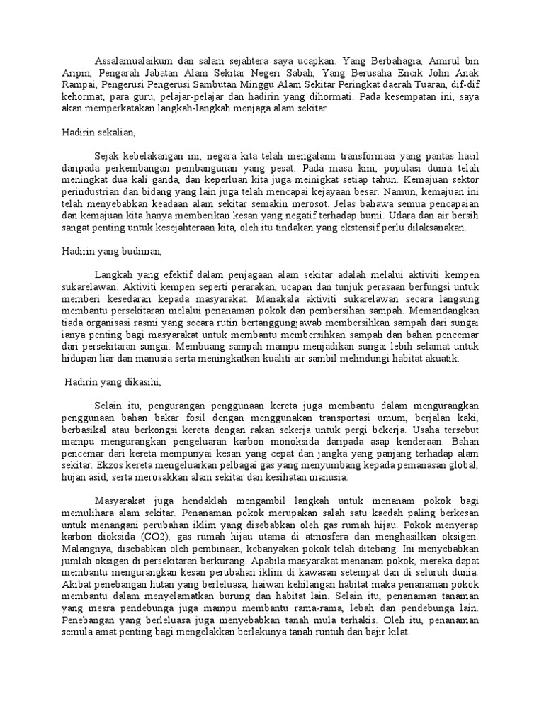 Format Ceramah STPM KK BM Sem2 | PDF