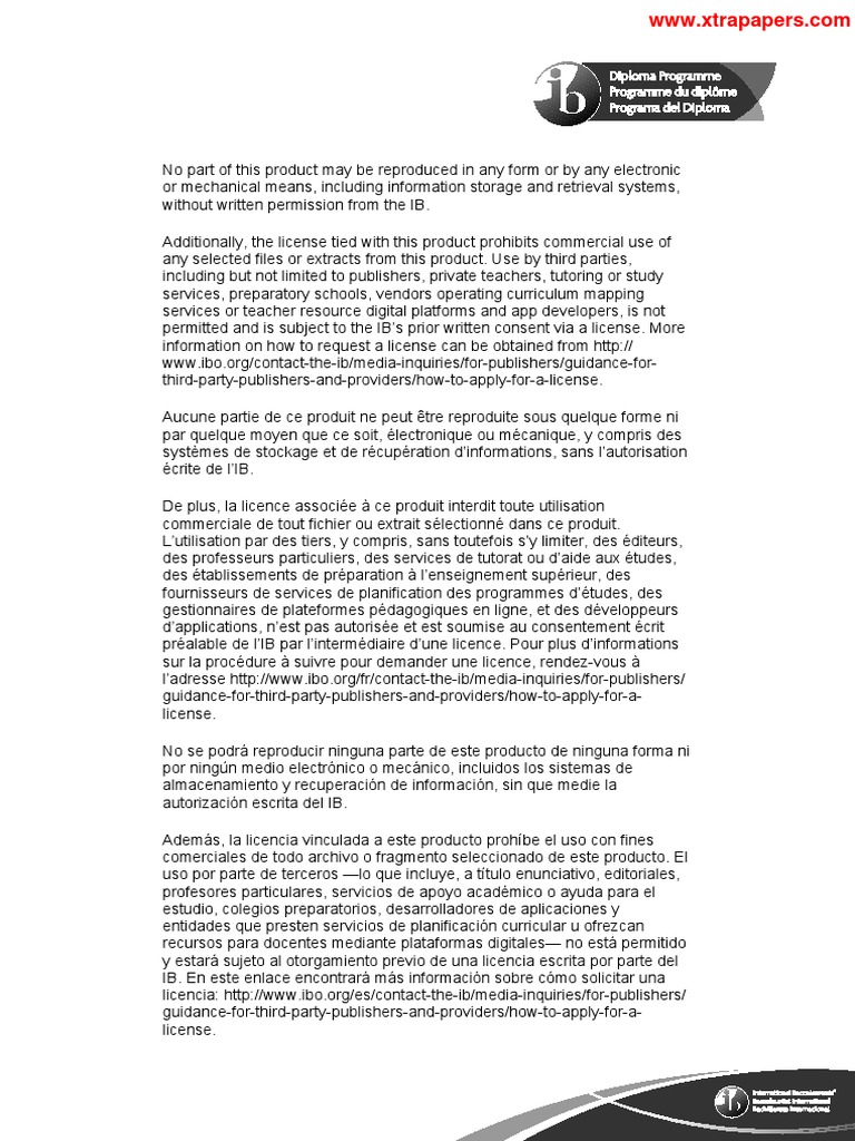 Spanish Ab Initio Paper 1 Question Booklet SL Spanish | PDF