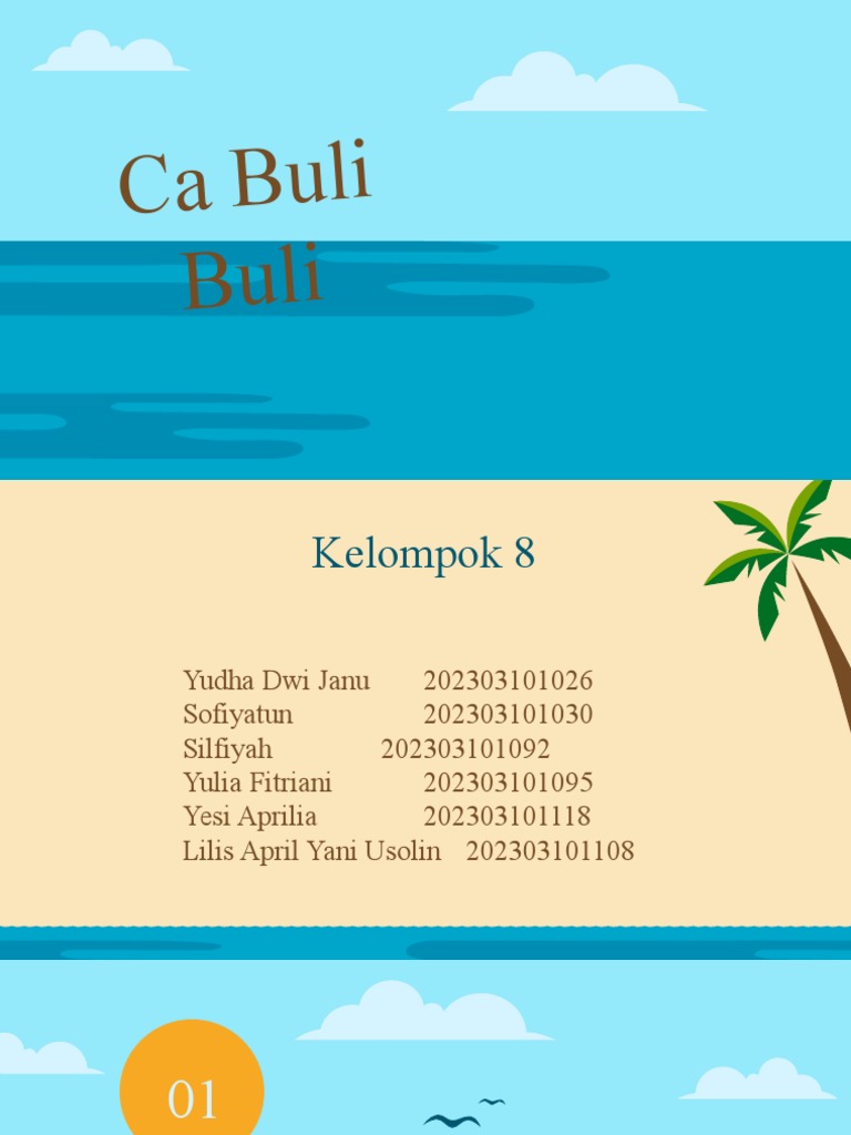 Ca Buli Buli Kel. 8 | PDF | Pengembangan Diri | Kesehatan Holistik