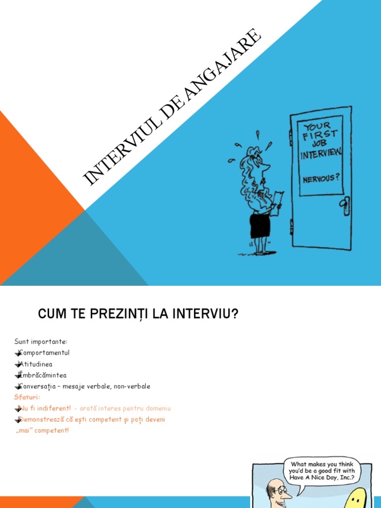 Interviul de Angajare | PDF