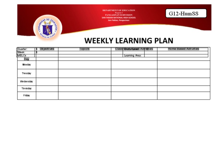 WLP Template | PDF