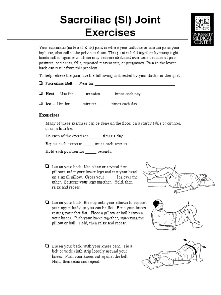 Si Joint | PDF | Knee | Human Anatomy