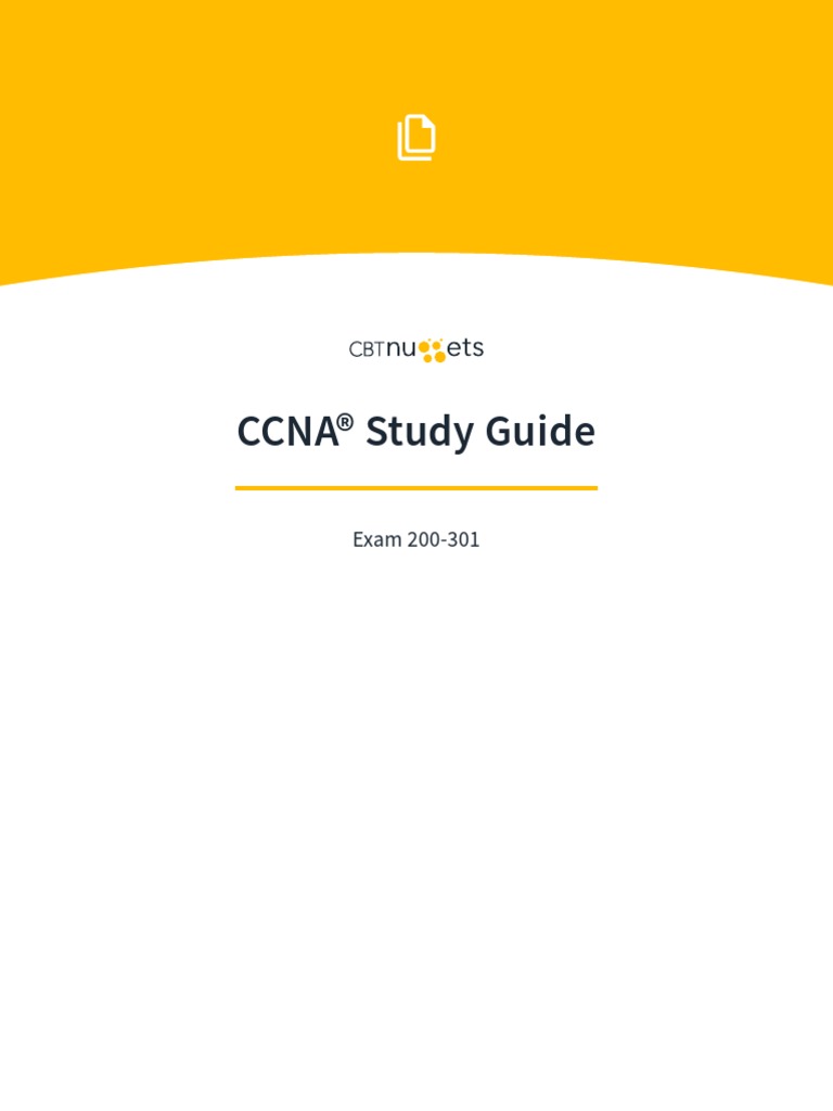 CCNA Study Guide | PDF | Computer Network | Cisco Certifications