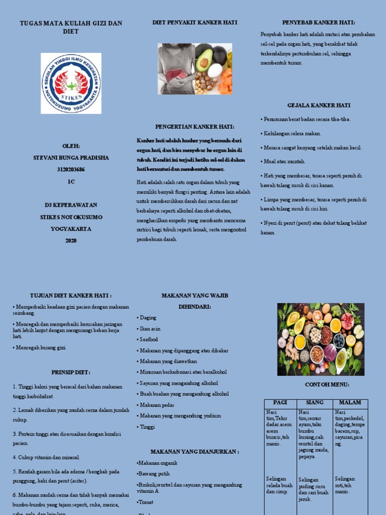 Tugas Mata Kuliah Gizi Dan Diet | PDF