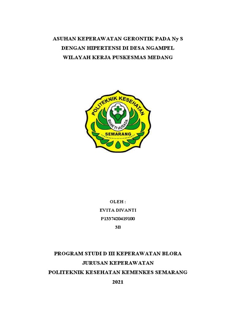 LP GERONTIK HIPERTENSI Baru | PDF