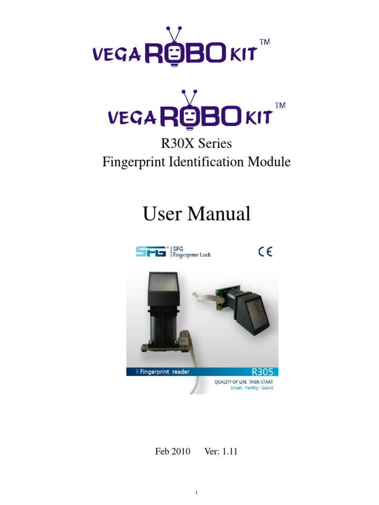 R305 finger print | PDF | Computer File | Bit
