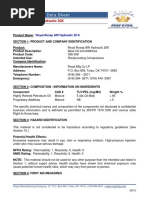 Nalcolyte 8100 Coagulant: MSDS Number | PDF | Waste Management ...