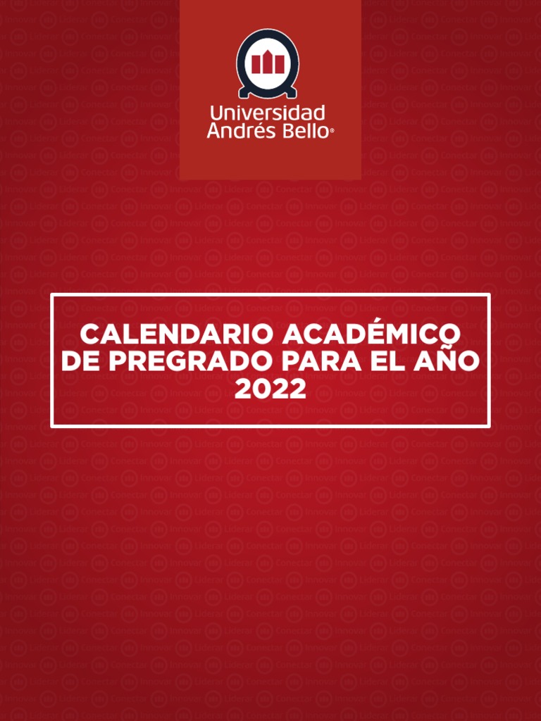 Calendario Academico Pregrado 2022 Unab | PDF | Días festivos